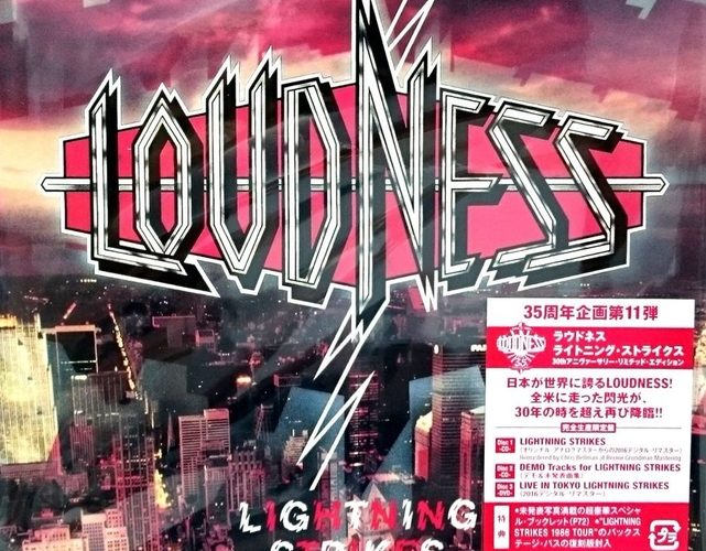 LOUDNESS – Lightning Strikes 30th Anniversary Limited Edition – SaitenKult